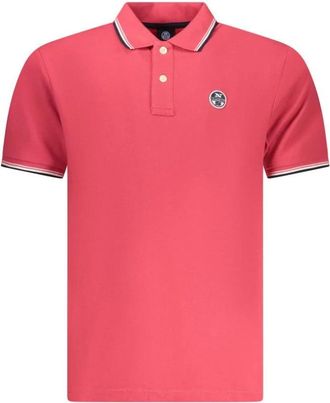 North Sails Cotton Polo - - Tops - Herren - Rot - 3XL