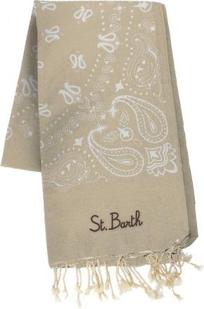 MC2 Saint Barth Femme, Maillots de bain, Beige, Taille: ONE Size V&ecirc;tements de Mer Beige Foutasjn02045H