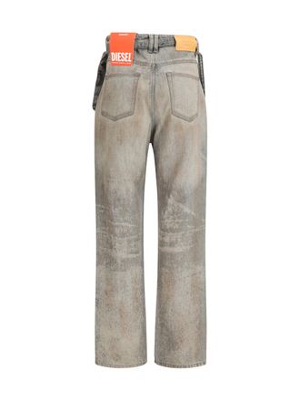 Diesel Womens Slim-Fit Jeans 02 Cotton