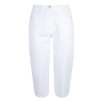 Fabiana Filippi Femme, Jeans, Blanc, Taille: 40 FR Cropped Jeans