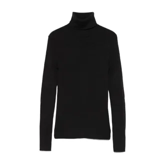 P.A.R.O.S.H. P.a.r.o.s.h., Femme, Pulls, Brun, Taille: 42 FR Pull &agrave; col roul&eacute;