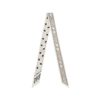 Longchamp Femme, Accessoires, Blanc, Taille: ONE Size Scarf Paris