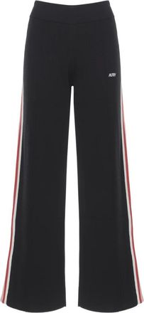Autry Femme, Pantalons, Bleu, Taille: 38 FR Side Stripe Track Pantalons