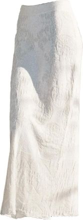 Akep Femme, Jupes, Beige, Taille: 40 FR Maxi Jupe