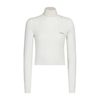 Marni Wei&szlig;e Rollkragenpullover Strickwaren - - Knitwear - Damen - Wei&szlig; - M