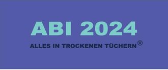 Egeria ABI 2024 Kornblau Abitur 75x180cm 100% Baumwolle Handtuch Duschtuch Strandtuch