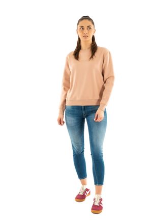 Calvin Klein Jeans Damen INSTITUTIONAL Graphic Crewneck J20J224731 Pullover Sweatshirt, Pink (Toskana), M, Pink (Toskana), 38