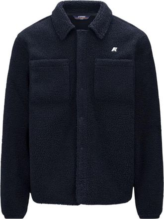 K-Way Homme, Sport, Bleu, Taille: S Cameron Sherpa Polar