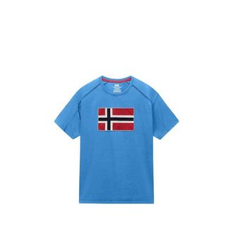 Napapijri T-shirt droit imprim&eacute; Reflect en coton