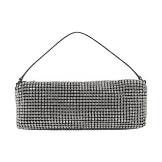 Alexander Wang Kristallverzierte Strass-Abendtasche - - Bags - Damen - Wei&szlig; - ONE SIZE
