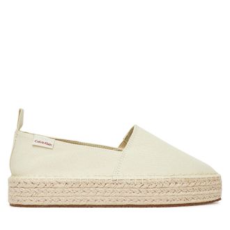 Calvin Klein Jeans Espadrilles Calvin Klein Jeans Platform Espadrille Ml Cs YW0YW01871 Beige