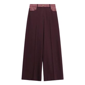 Imperial Pantalone - Femme - Pantalons - Violet - Taille: 36 FR