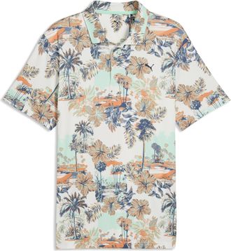 Puma Polo Palm Golf CLOUDSPUN Homme, V&ecirc;tements, Blanc, XXL