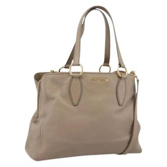 Miu Miu Damen, Pre-Owned, Grau, ONE SIZEGr&ouml;&szlig;e