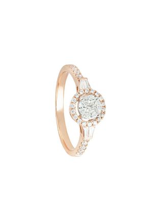 Bespoke 18kt Rose Gold Diamond Engagement Ring