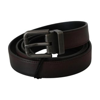 Dolce & Gabbana Wendeg&uuml;rtel aus Leder - - Accessories - Herren - Braun - ONE SIZE