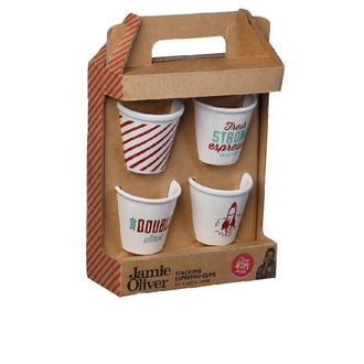 Jamie Oliver Espressotassen, Kaffeebecher, 4 St&uuml;ck