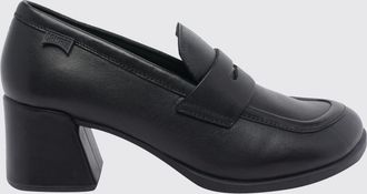 Camper Mocassins Kora en cuir de veau avec talon moyen et bout arrondi