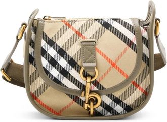 Burberry Hobo Bags - Beige Cotton Crossbody Bag - Gr. unisize - in Beige - f&uuml;r Damen