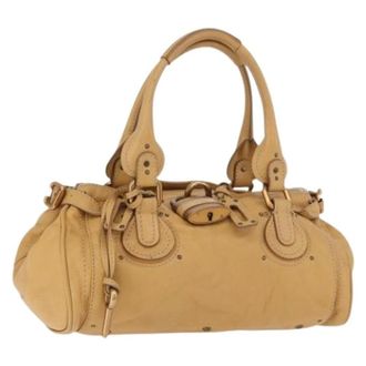 Chlo&eacute; Sac &agrave; main Pre-owned - Femme - Pre-owned - Beige - Taille: ONE Size