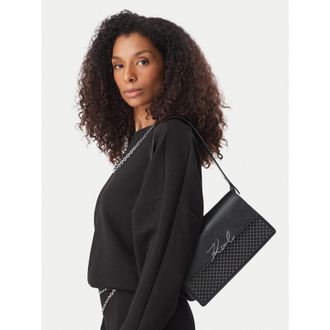 Karl Lagerfeld Handtasche KARL LAGERFELD B4W30065 Schwarz