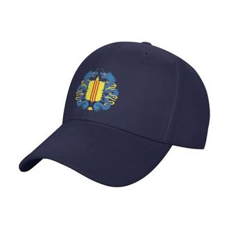 Generic R&eacute;publique du Vietnam (Sud-Vietnam) Casquette De Baseball &Agrave; Embl&egrave;me Patriotique | Casquette Unisexe Respirante | Accessoire L&eacute;ger pour Le Golf Et Les 