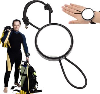 Generic Tauchspiegel - Tauchspiegel mit Gläsern | Ausrüstung unter der Unterseite, verstellbar, tragbar, für Sicherheit auf Seeschiffen, Höhlentauchen, Outdoo