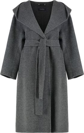 Max Mara Remo Kapuzenmantel - - Coats - Damen - Grau - S