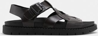 Z&egrave;ta Damen vegan Sandalen Nazea Braun