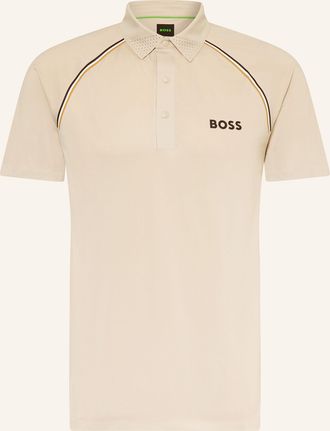 HUGO BOSS Funktions-Poloshirt Patteo Toc beige
