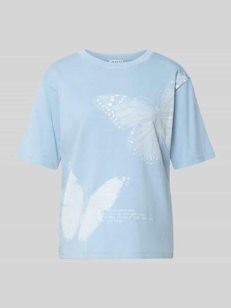 Jake*s Casual Relaxed Fit T-Shirt mit Motiv-Print