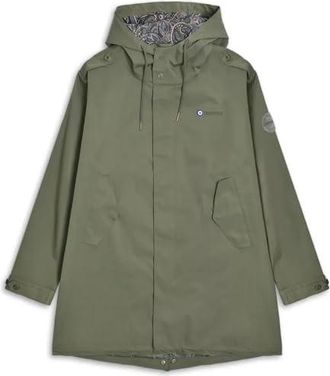 Lambretta Parka dhiver chaude à capuche imperméable pour homme, kaki, XXL