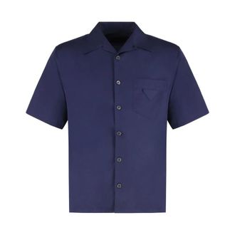 Prada Herren, Shirts, Blau, SGr&ouml;&szlig;e