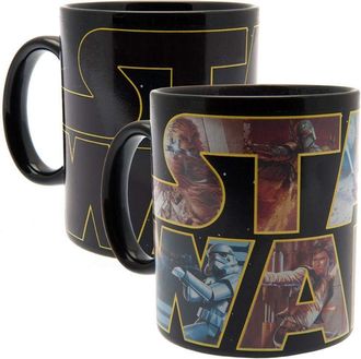 Star Wars Pyramid SCMG24755 Star Wars (Logo Characters) Heat Change Mug, 11 oz/315 ml