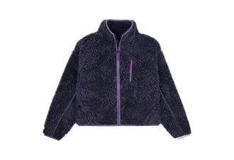 Converse Fleecejacke WOMENS CONVERSE PRINTED SHERPA FULL-ZIP JACKET