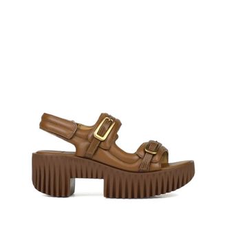 4CCCCees 4Ccccees, Femme, Chaussures, Brun, Taille: 41 EU Plia Kiko Platform Sandal