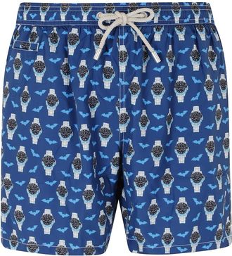 MC2 Saint Barth Homme, Maillots de bain, Bleu, Taille: XL Lighting Micro Fantasy Swimshort