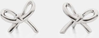 Kate Spade New York Kate Spade Girlie Pearlie Mini Bow Studs f&uuml;r Frauen in Silber