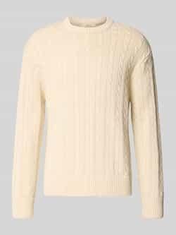 Selected Relaxed Fit Pullover aus reiner Baumwolle Modell BRAUN