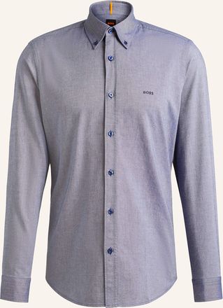 HUGO BOSS Hemd Rickert_M Regular Fit blau