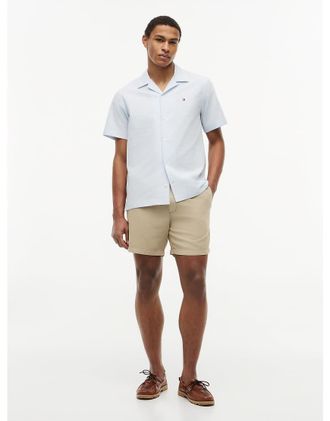 Tommy Hilfiger Dover - Short d&eacute;lav&eacute; 6 pouces avec coutures apparentes - Beige-Marron