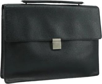 Louis Vuitton Pre-owned Cuir sacoches-mallettes - Femme - Pre-owned - Noir - Taille: ONE Size