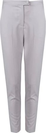 Patrizia Pepe Pantalon court fusel&eacute; - Femme - Pantalons - Blanc - Taille: 34 FR