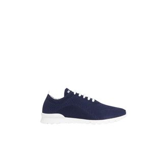 Kiton Homme, Chaussures, Bleu, Taille: 42 1/2 EU Baskets en maille bleu marine