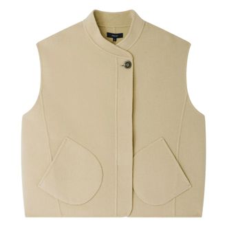 SOEUR Veste Sans Manches Adeline Laine Soeur