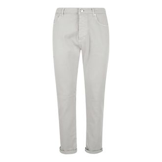 Brunello Cucinelli Homme, Pantalons, Beige, Taille: M Dyed Denim Pants