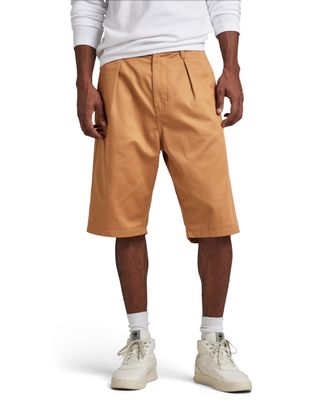 G-Star RAW Herren Pleated Chino Shorts