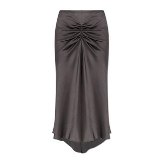 Victoria Beckham Femme, Jupes, Gris, Taille: 34 FR Midi Skirts