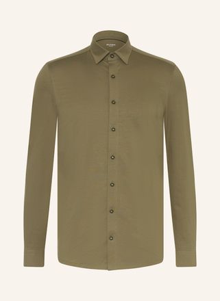 Olymp Jerseyhemd No. Six 24/Seven Super Slim gruen