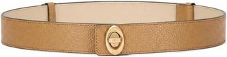 Oltre Ceinture en cuir avec boucle - Femme - Accessoires - Beige - Taille: L/Xl